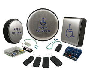 BEA PUSH PLATE 45S 433 Push Plate Package with 433 MHz Transmitters and ...