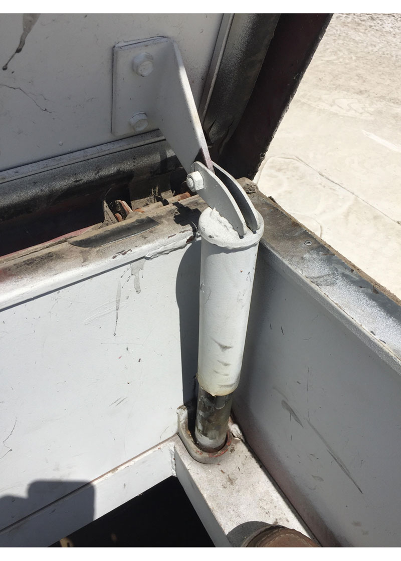 Bilco RPRS1SS-E Replacement 100 lb Lifting Mechanisms for Roof Scuttle ...